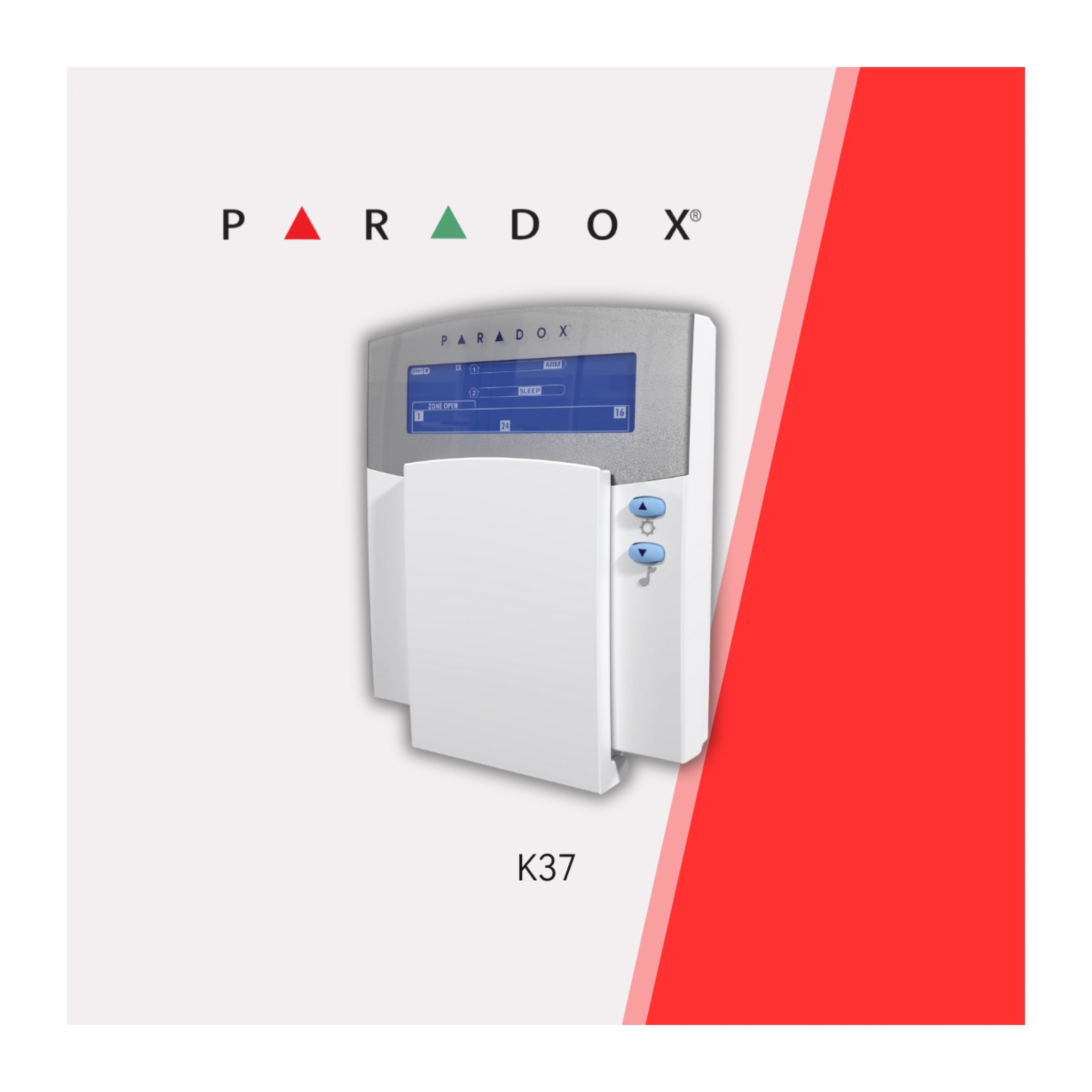 32-ZONE WIRELESS FIXED LCD KEYPAD